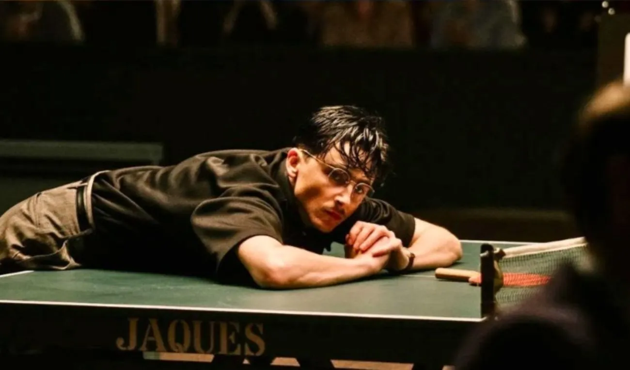 Timothée Chalamet Took Real Ping-Pong Paddle Hits for ‘Marty Supreme ...